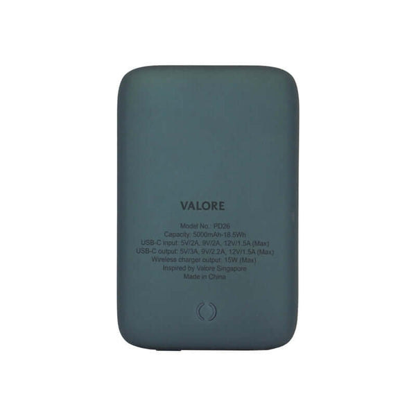 Valore 5000mAh PD 20W Magnetic Wireless Power Bank (PD26) | gifts shop