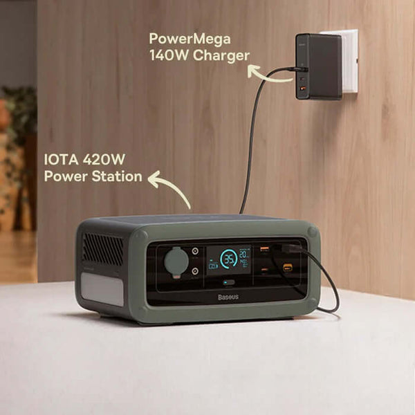 Baseus IOTA Portable Power Station 420W 288Wh | gifts shop