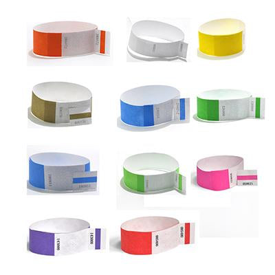 Tyvek Wristband With Detachable Stub For Corporate Gift - GiftStore.sg