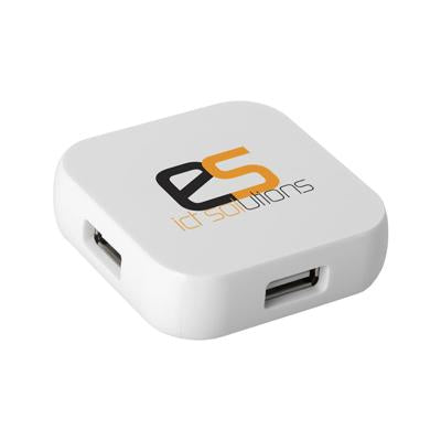 Square 4 Port Hub | gifts shop