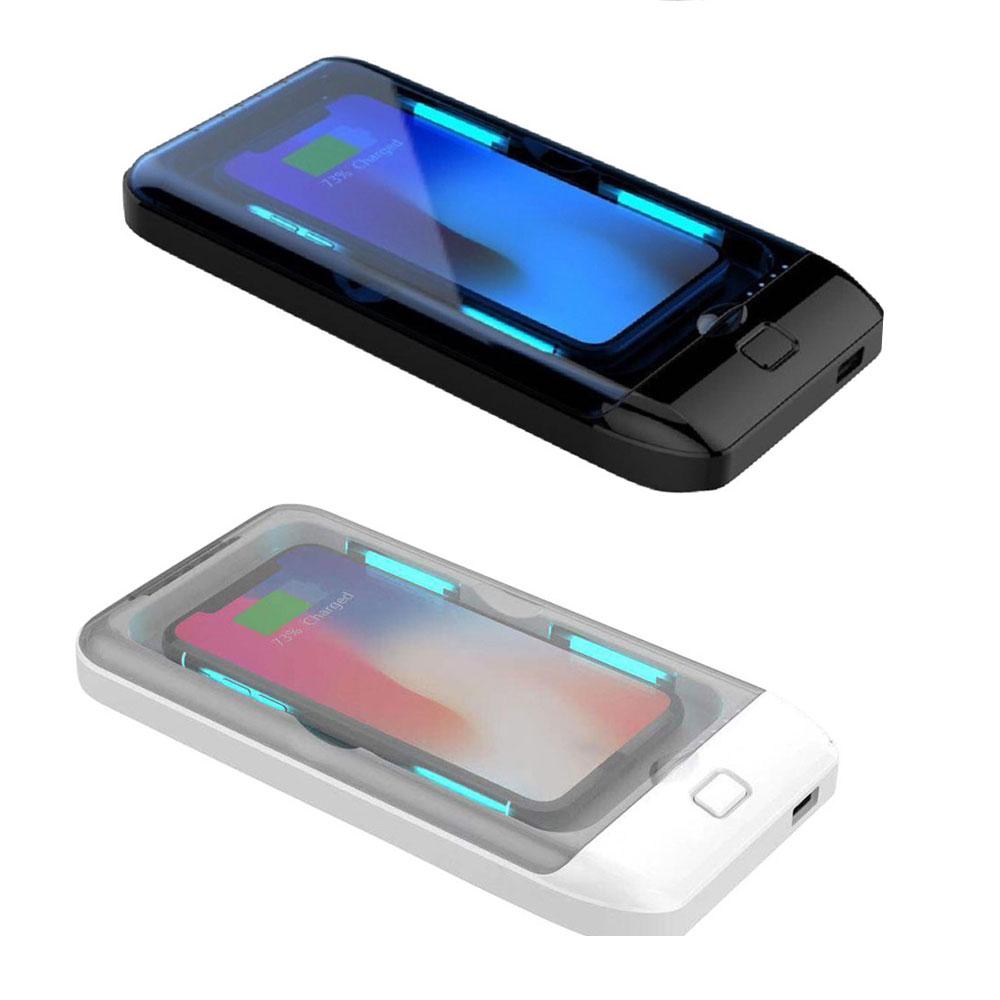Portable Mobile Phone UV Disinfection Sterilizer With Wireless Charger ...