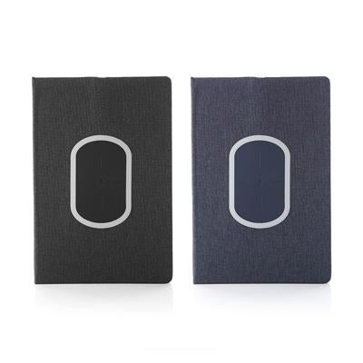 Notebook With Wireless Charger For Corporate Gifts - GiftStore.sg