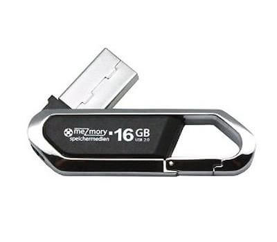 Carabiner Metal USB Flash Drive | gifts shop